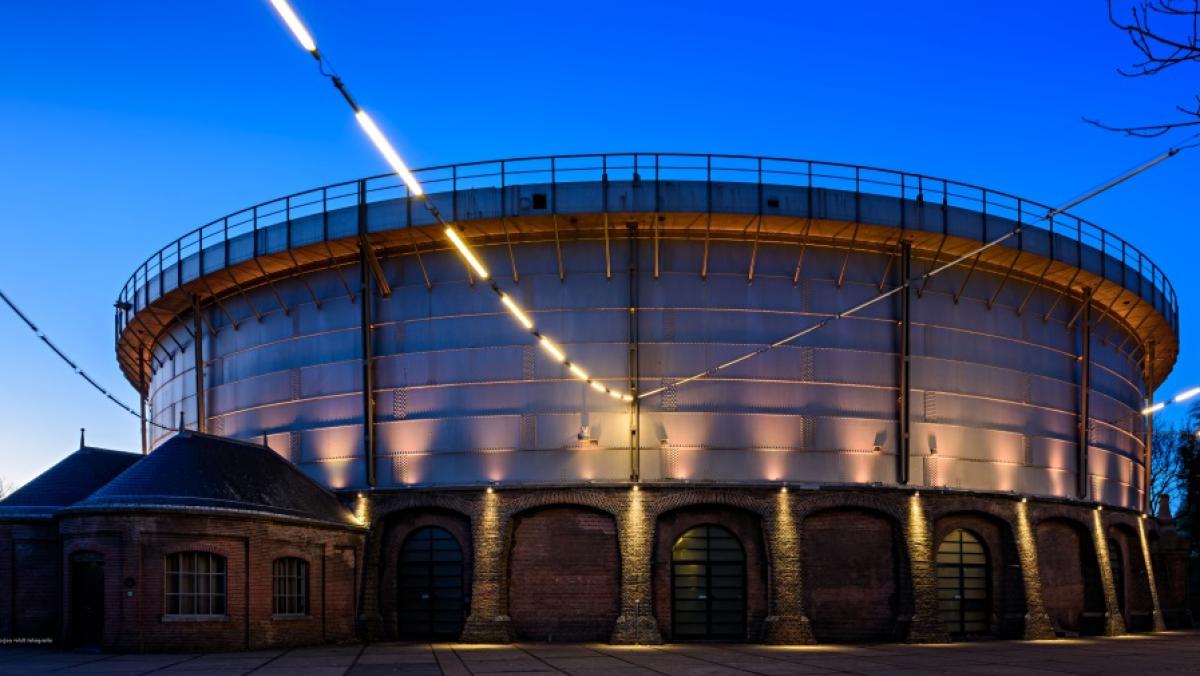 Gashouder anderhalf jaar dicht vanwege grondige verbouwing - AT5