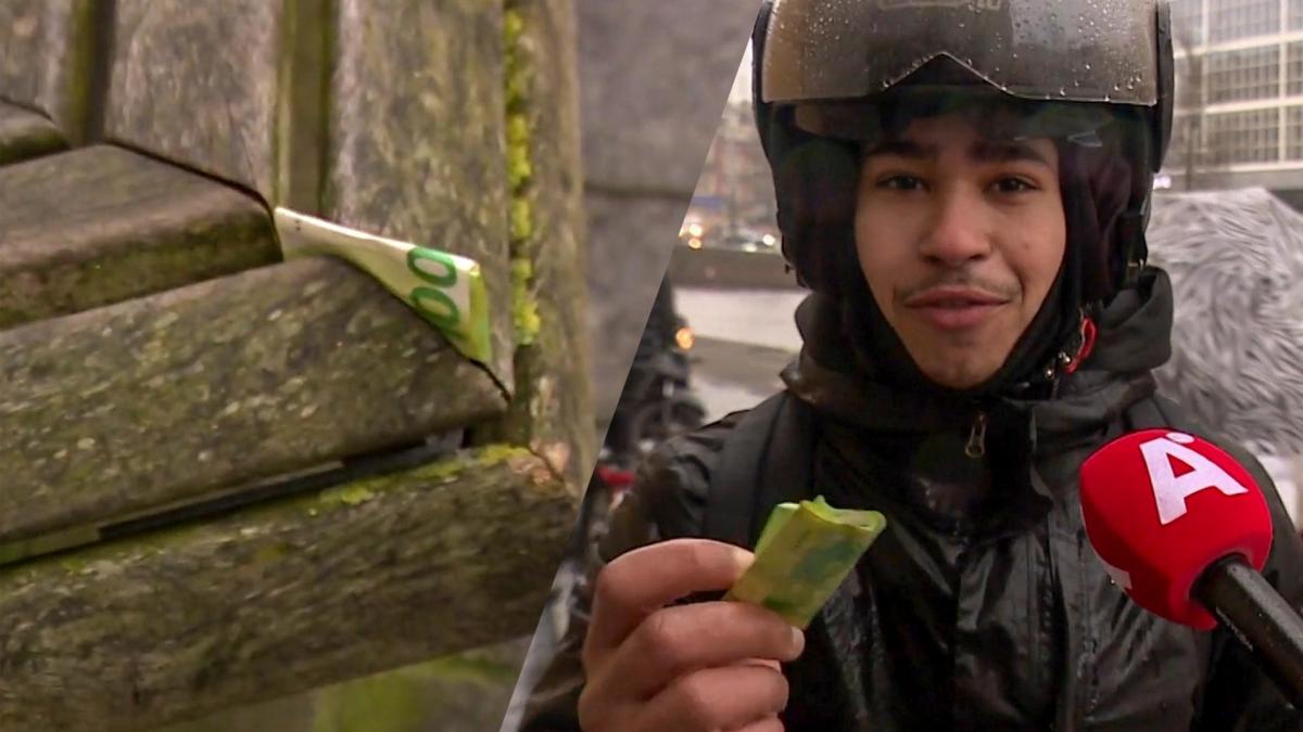Hit op Insta: jongens verstoppen 100 euro en wie er het eerst is heeft ...