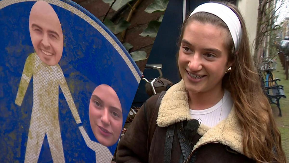 Joy is nu zelf ook een sticker, ontmoet ze dan éindelijk de echte 'kale ...