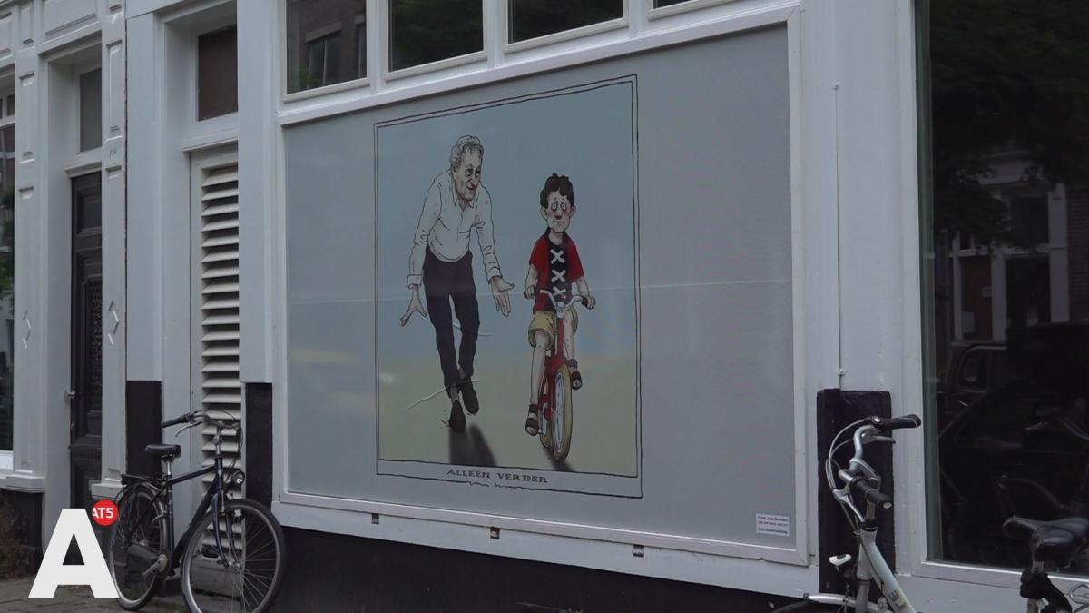 Iconische cartoon met oud-burgemeester Van der Laan weer terug in De ...