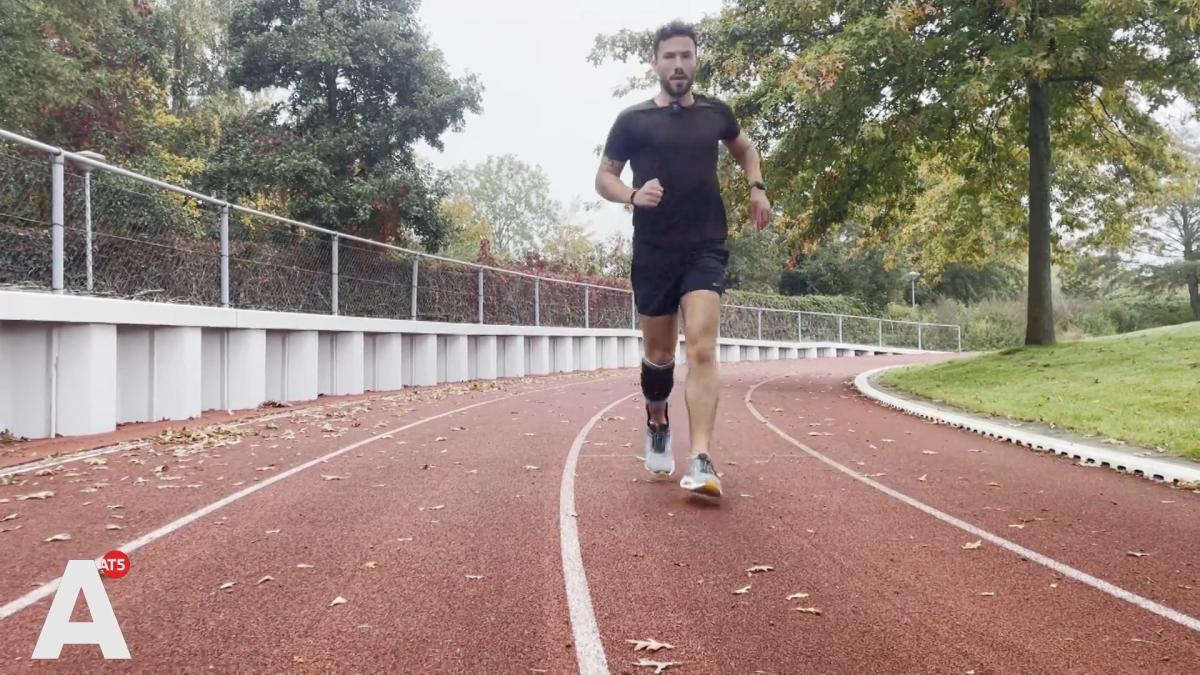 Twee jaar na ernstig bootongeluk loopt Pim (29) morgen de marathon - AT5