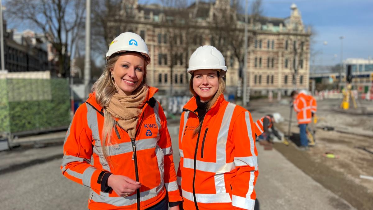 Laatste fase werkzaamheden Droogbak bij Centraal Station: "Ik vind het ...