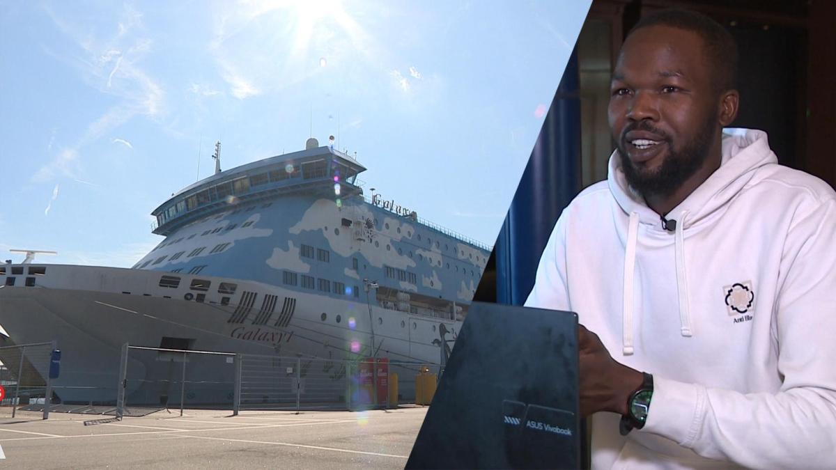 Zo wonen 1500 asielzoekers op de MS Galaxy: "Het is druk, maar kan hier ...